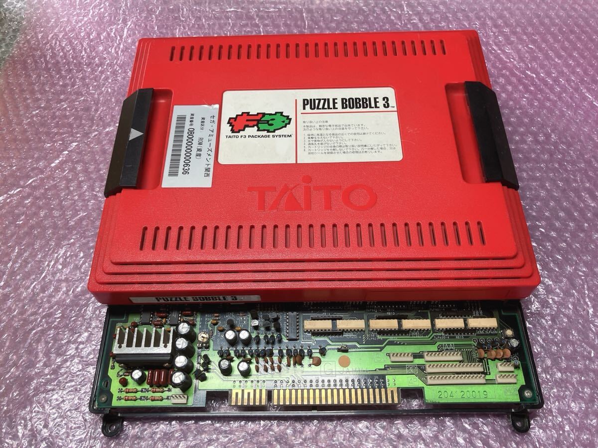 Yahoo!オークション - TAITO F3 パズルボブル3 アーケード ゲーム 基板...