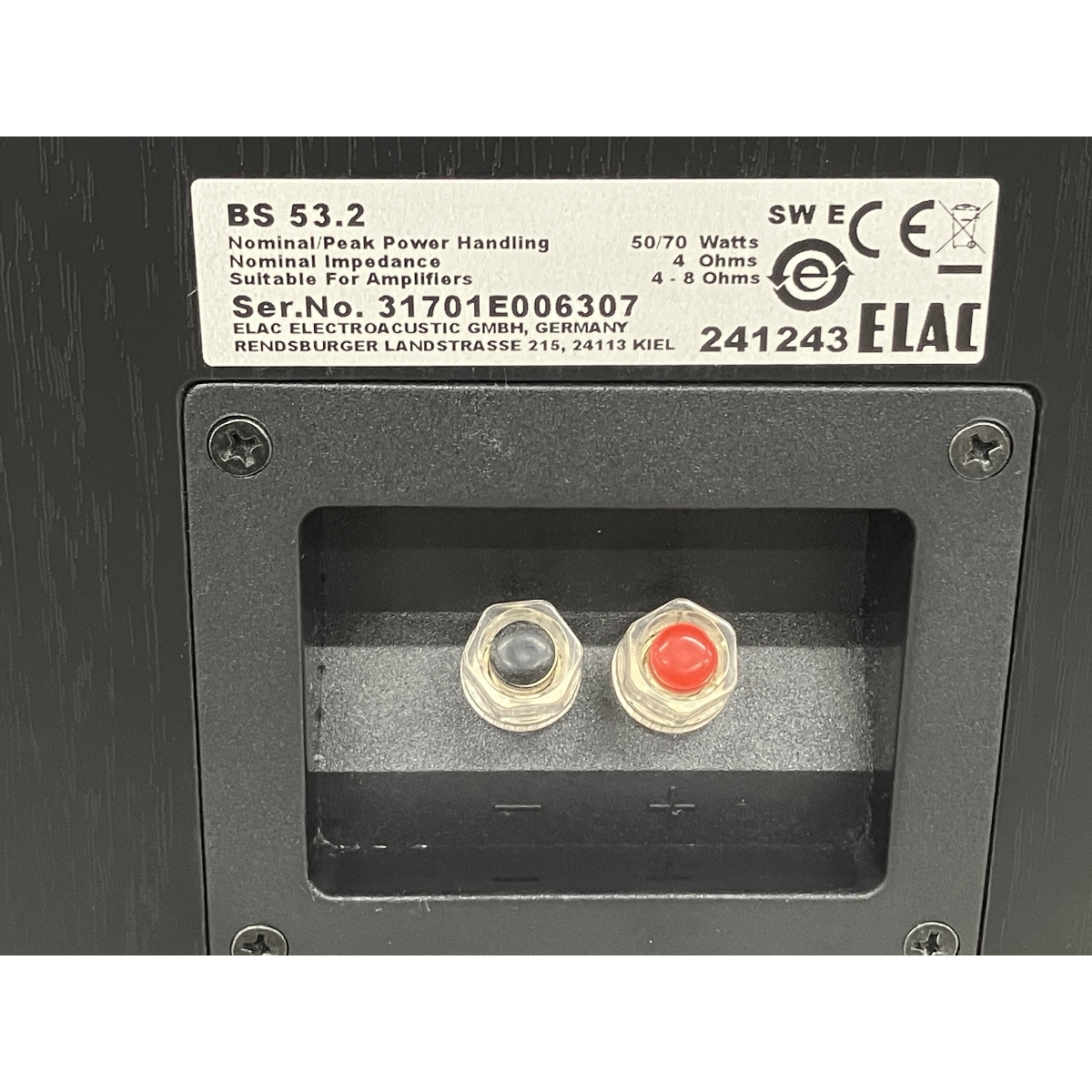 Yahoo!オークション - ELAC BS 53.2 エラック スピーカー 音響機器 2ウ...