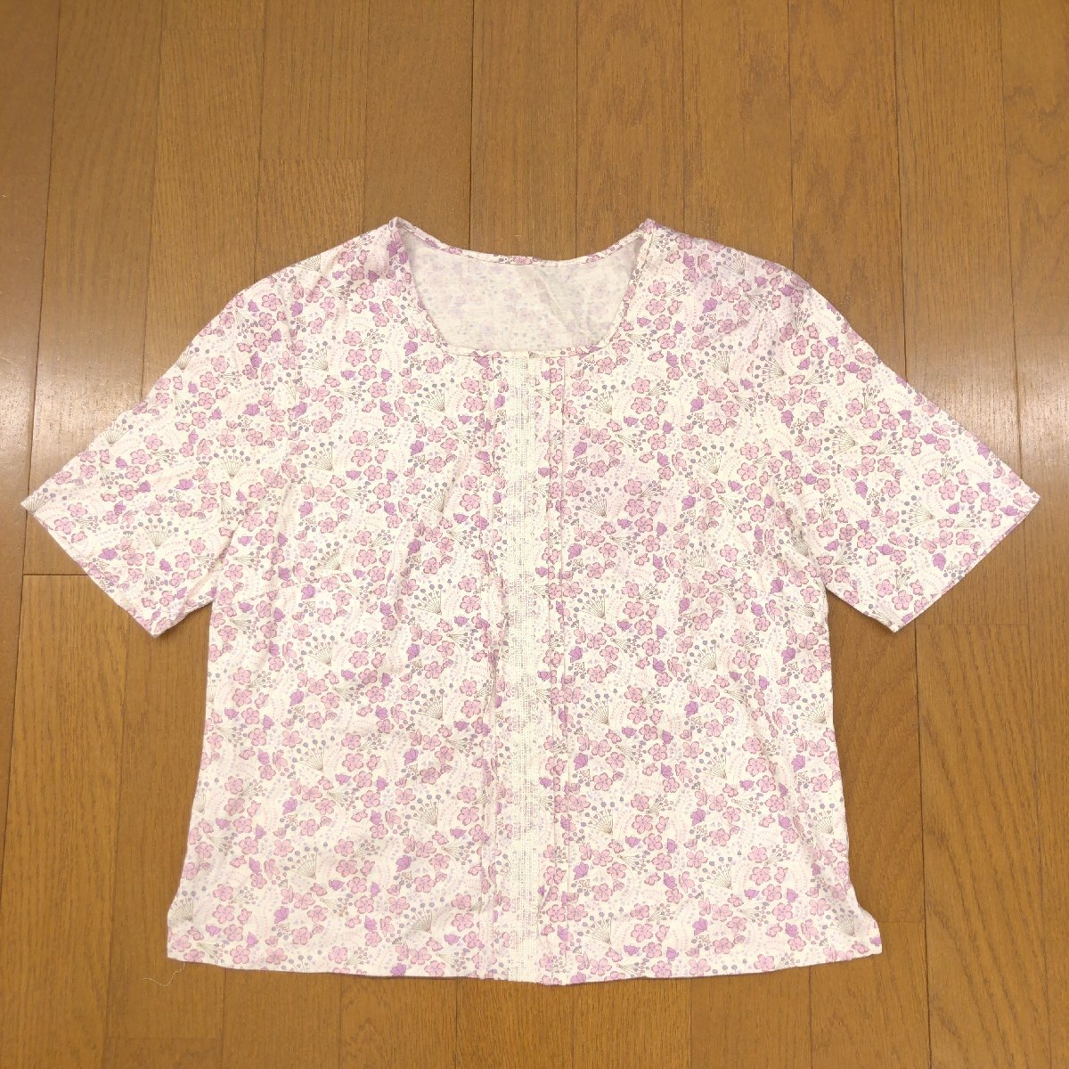 Yahoo!オークション - VINVERT バンベール コットン100% 花柄 タック ...