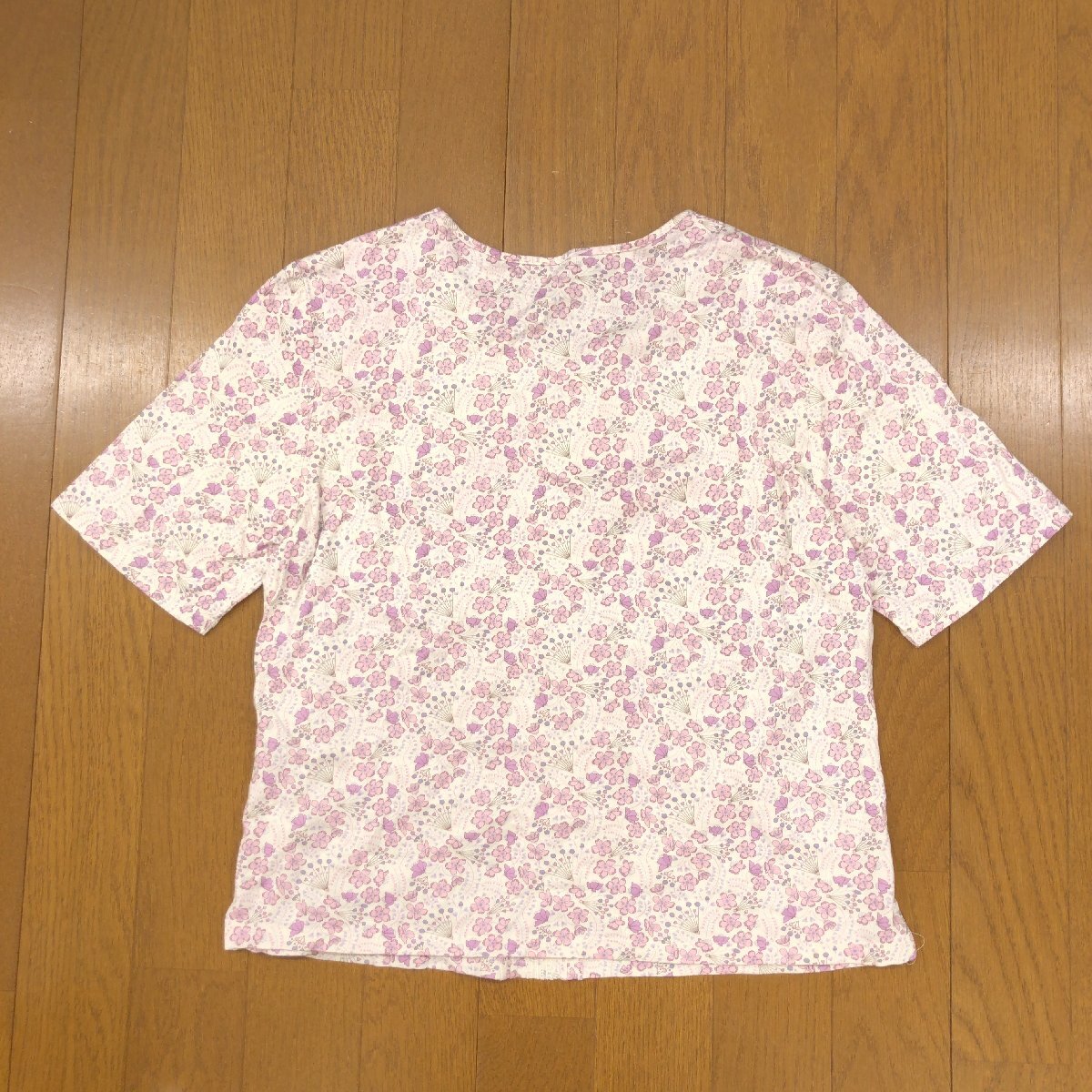 Yahoo!オークション - VINVERT バンベール コットン100% 花柄 タック ...