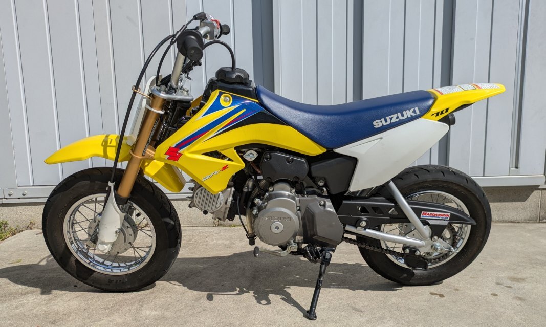 Yahoo!オークション - SUZUKI DRZ-70 ロード仕様