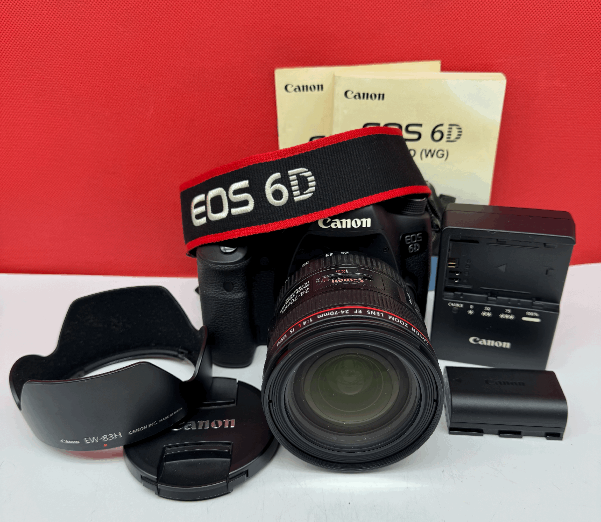 Yahoo!オークション - 08 Canon EOS 6D EF 24-70mm F4 L IS USM ULTRA...