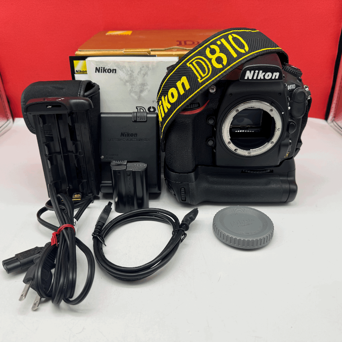 Yahoo!オークション - 26 Nikon D810 FX MB-D12 MS-D12 デジタル一眼...