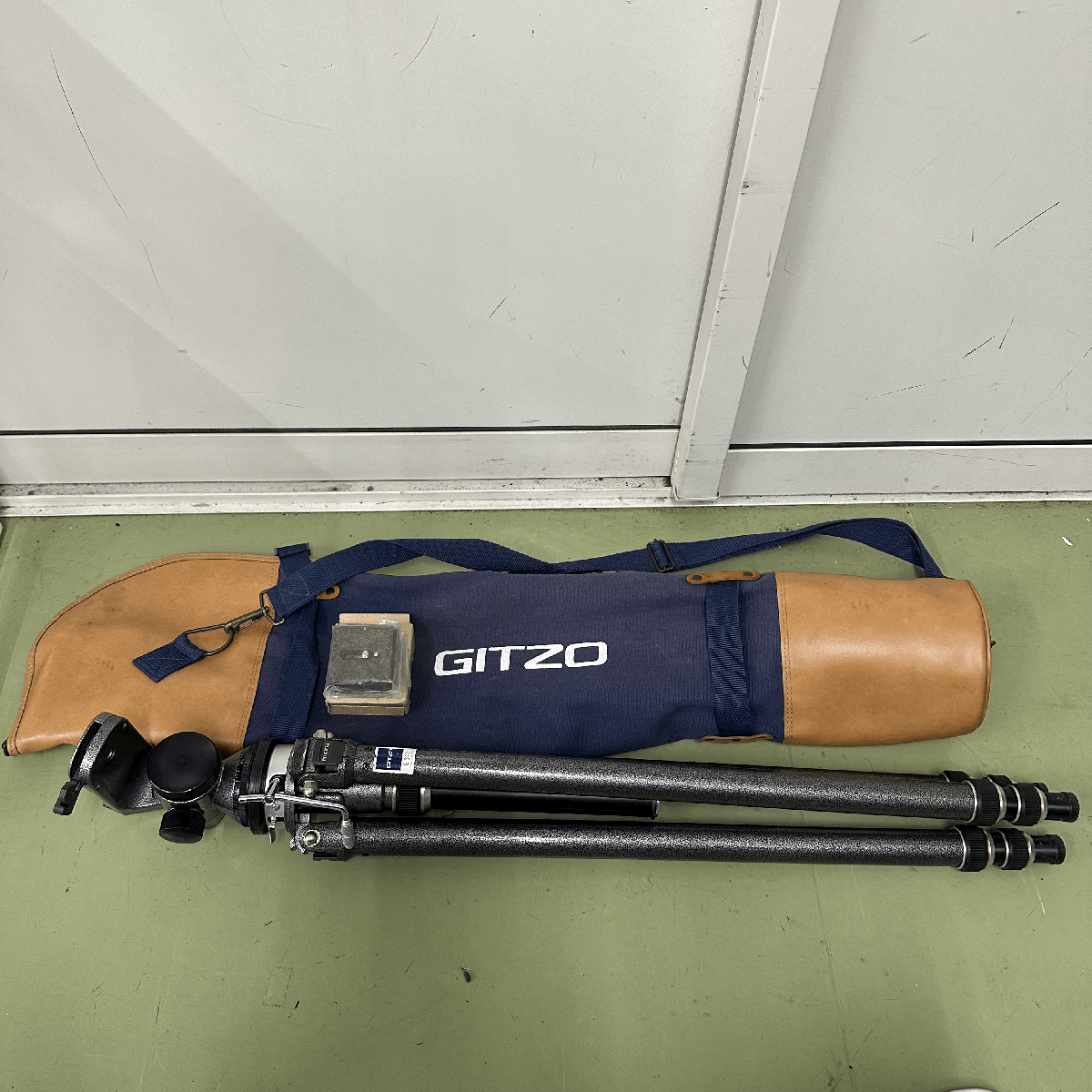 Yahoo!オークション - 64 GITZO G312 三脚 G1376 雲台 カメラ 撮影 ジ...