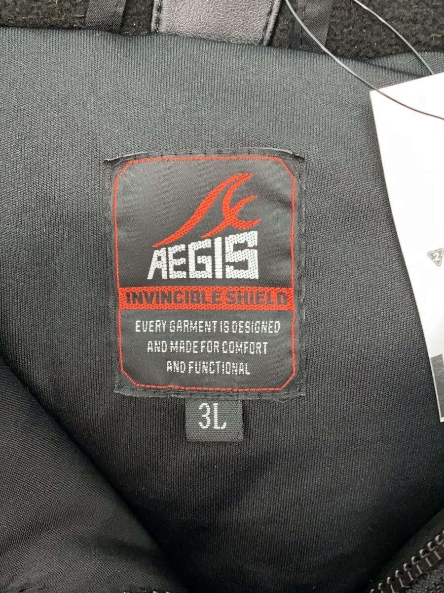 Yahoo!オークション - AEGIS ダウンジャケット/3L/ポリエステル/BLK/無...