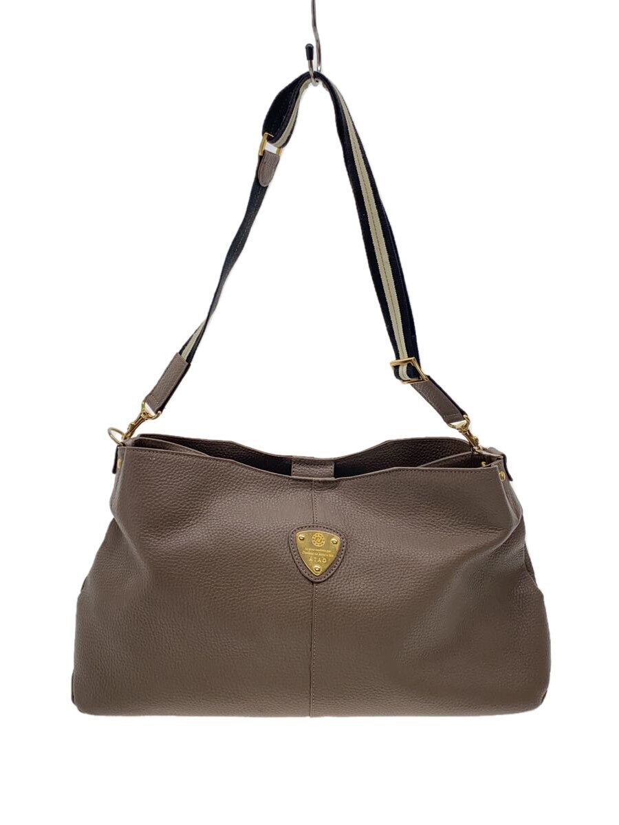 Yahoo!オークション - ATAO 2WAY/バッグ/レザー/BRW/角スレ有//