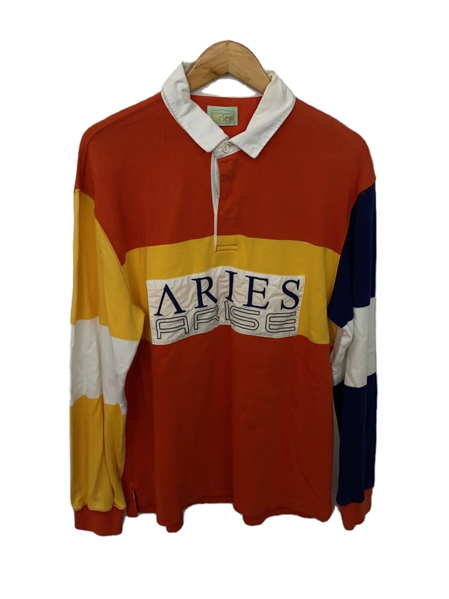 Yahoo!オークション - ARIES ポロシャツ/L/コットン/マルチカラー/SRAR...