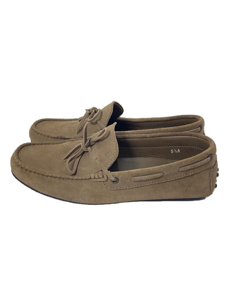 Yahoo!オークション - TOD’S ローファー/UK5.5/GRY/スウェード/ドライ...