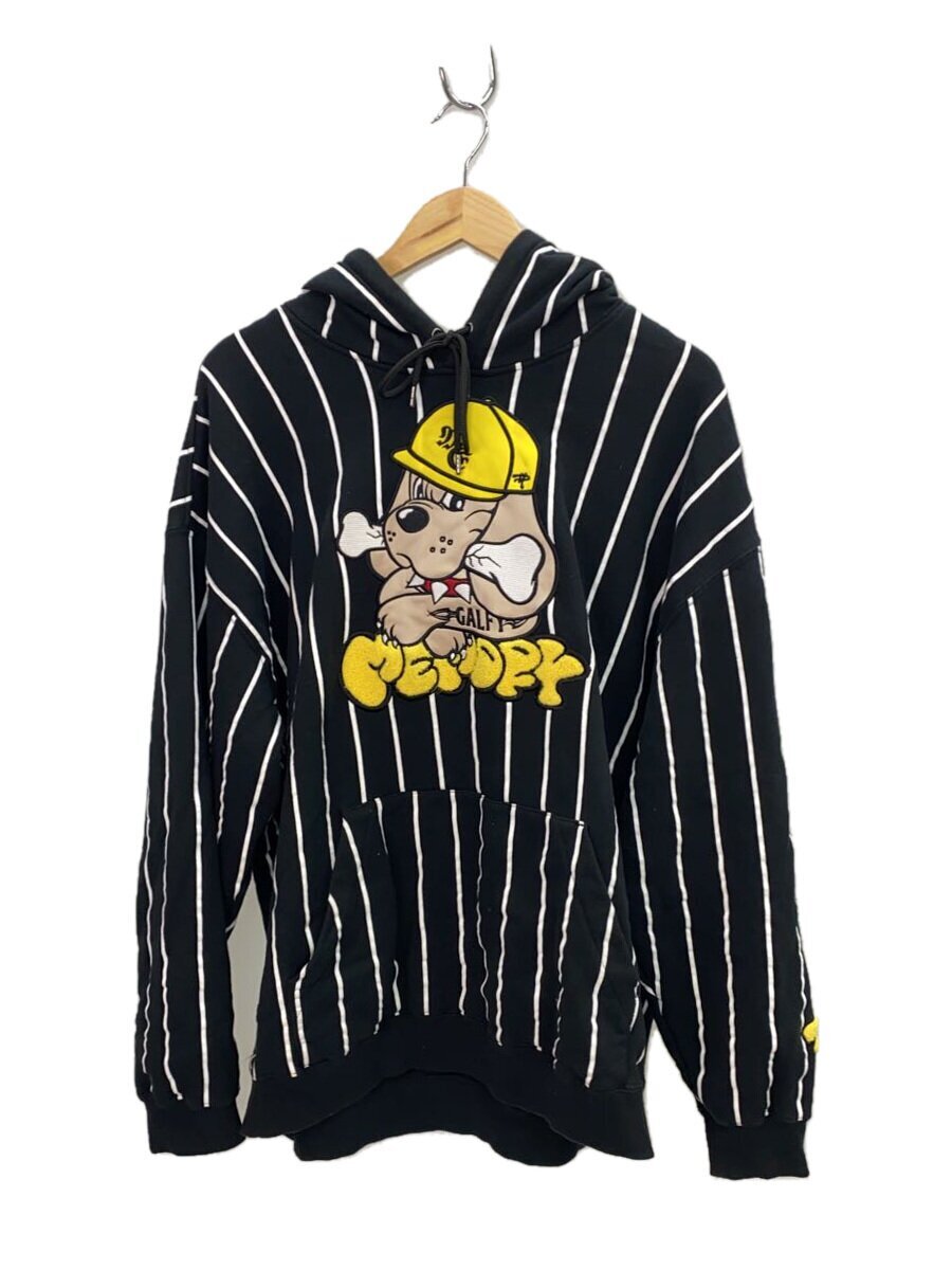 Yahoo!オークション - GALFY パーカー/XL/コットン/BLK/ストライプ