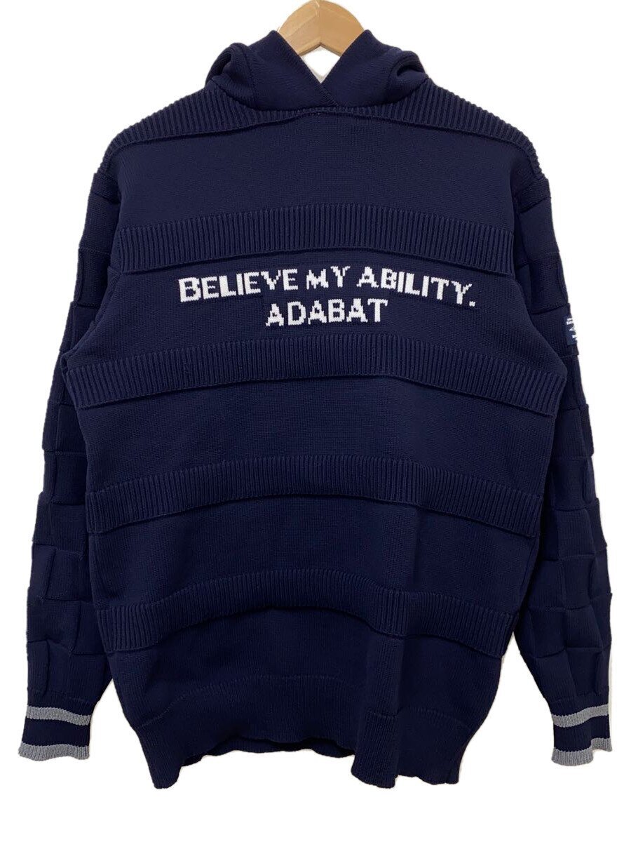 Yahoo!オークション - adabat トップス/48/ポリエステル/NVY/082-19004