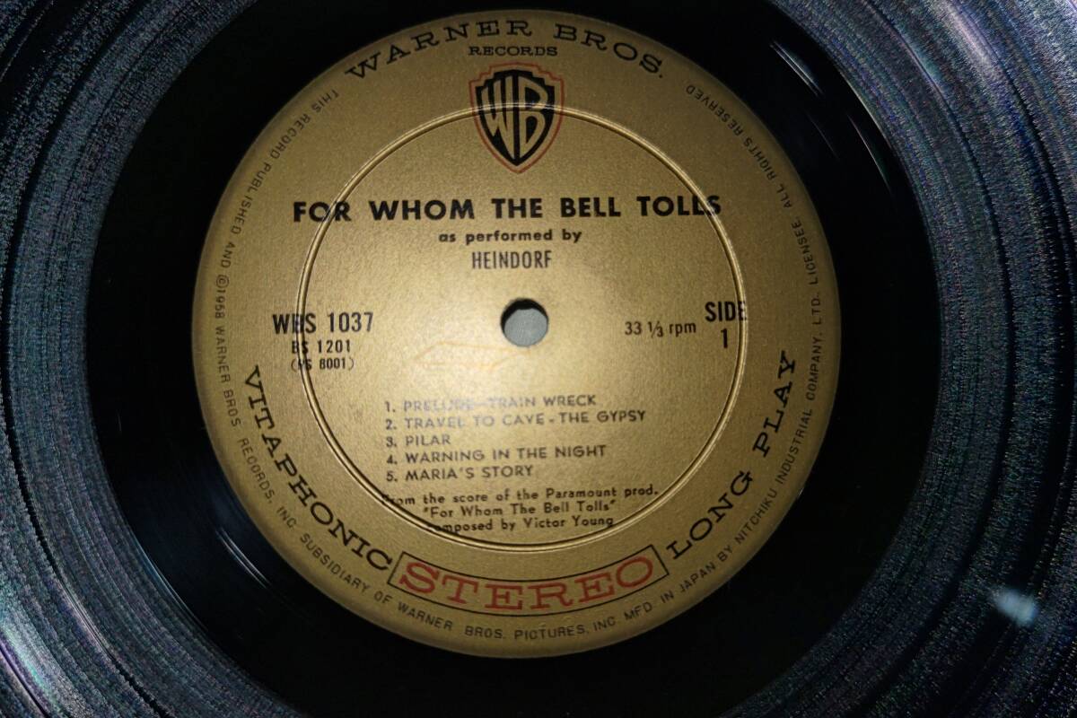 Yahoo!オークション - レコード LP ビクター・ヤング 「誰がために鐘は...