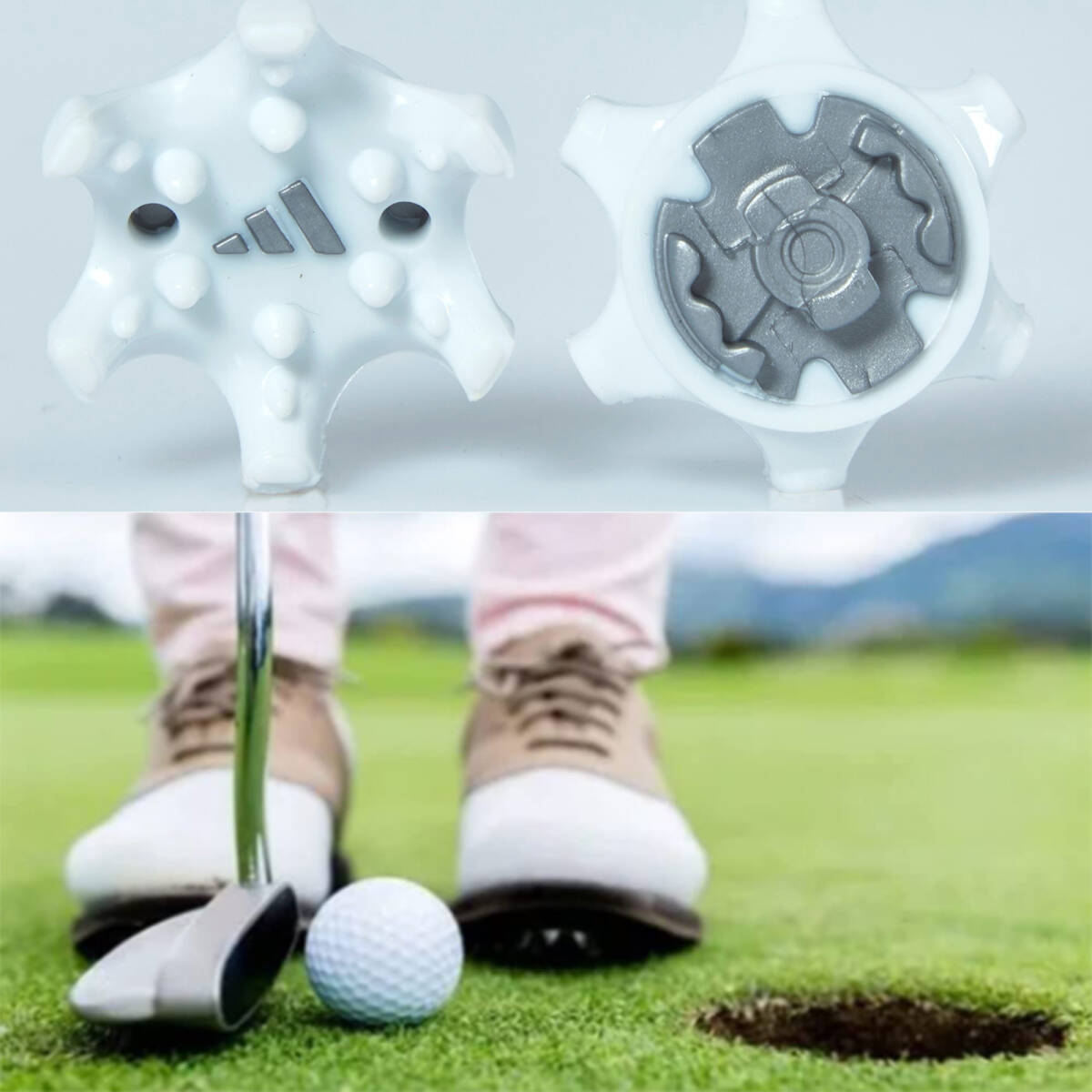 Yahoo!オークション - 交換用 ゴルフスパイク鋲 ゴルフシューズ用 ゴル...