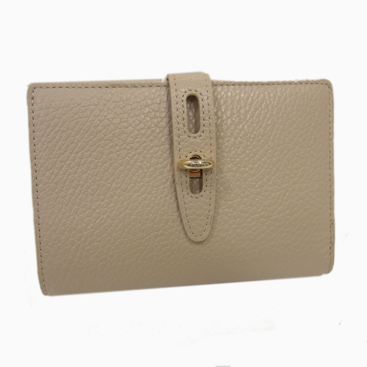 Yahoo!オークション - FURLA 2つ折り財布 コンパクトウォレット ロゴ...