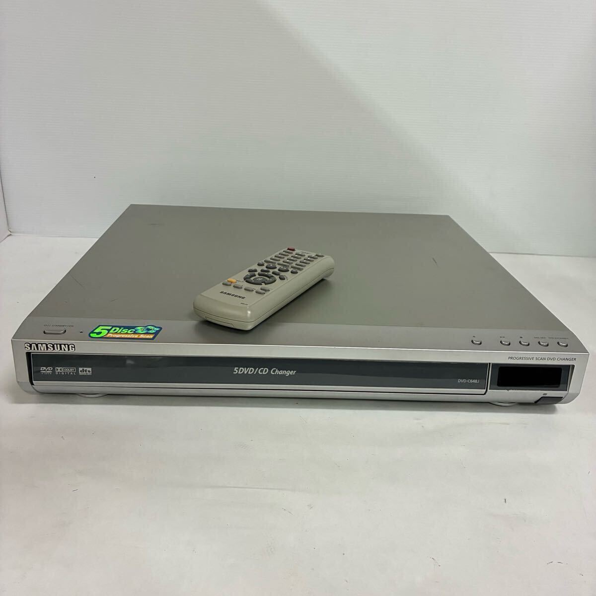 Yahoo!オークション - Samsung 5disc DVDプレイヤー DVD-C648J サムス...