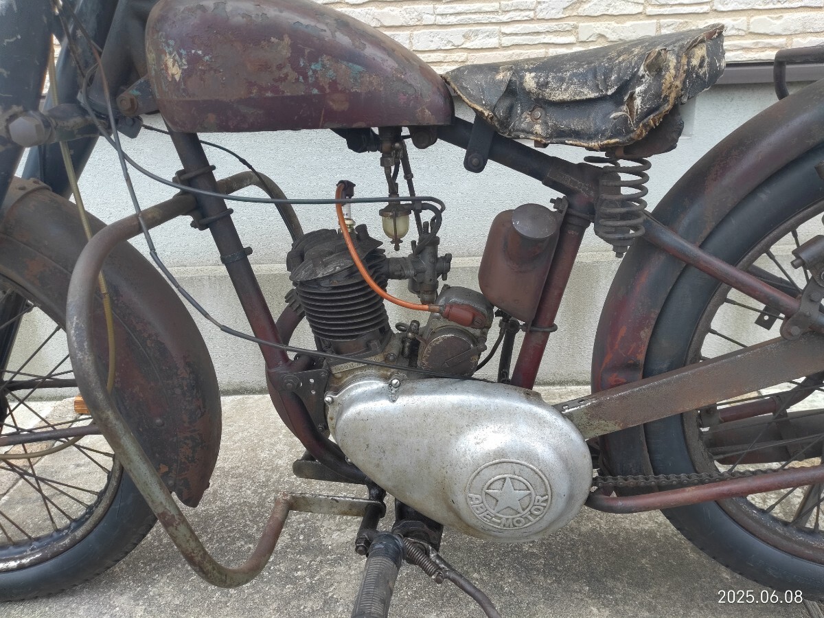 Yahoo!オークション - 1950年エーブスターA1目黒製作所製造のオートバ...