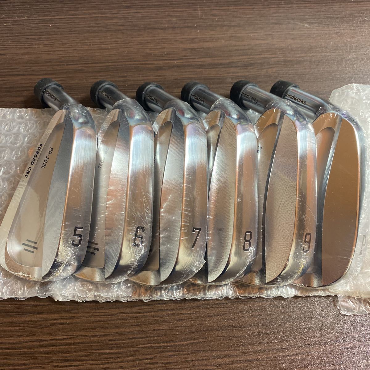 Yahoo!オークション - 【左利き用】グラインドワークス PR-202 アイア...