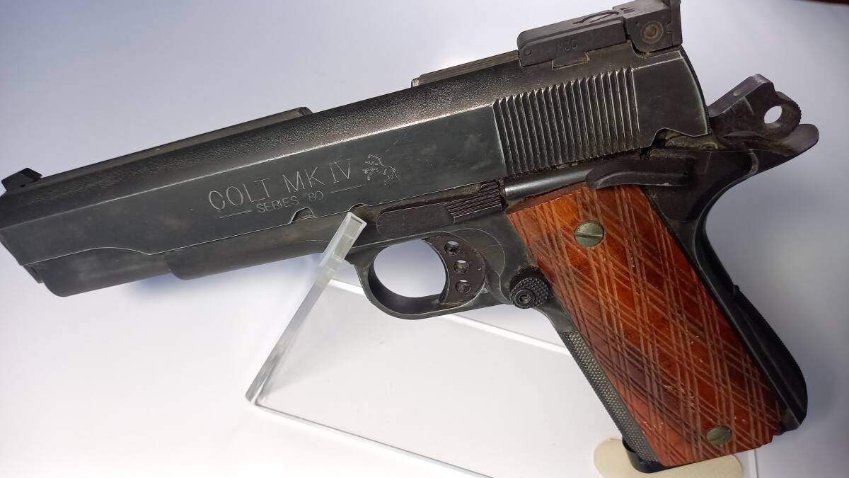 Yahoo!オークション - 【ジャンク品】MGC GM6 固定スライドガスガン ハ...