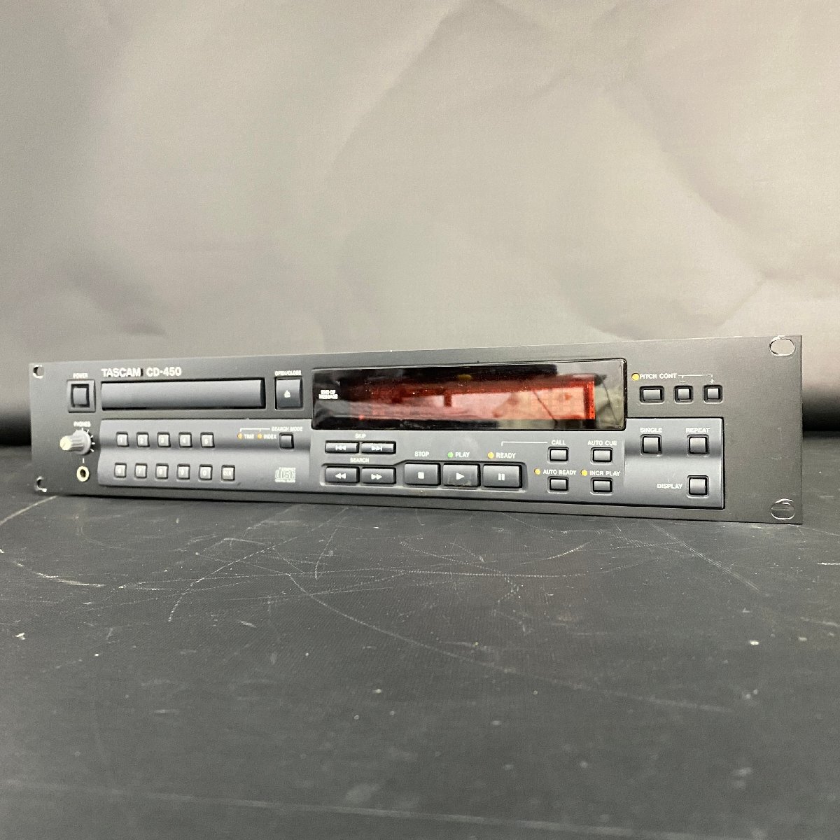 Yahoo!オークション - 【 B 】6809 TASCAM CD-450 CDデッキ タスカム