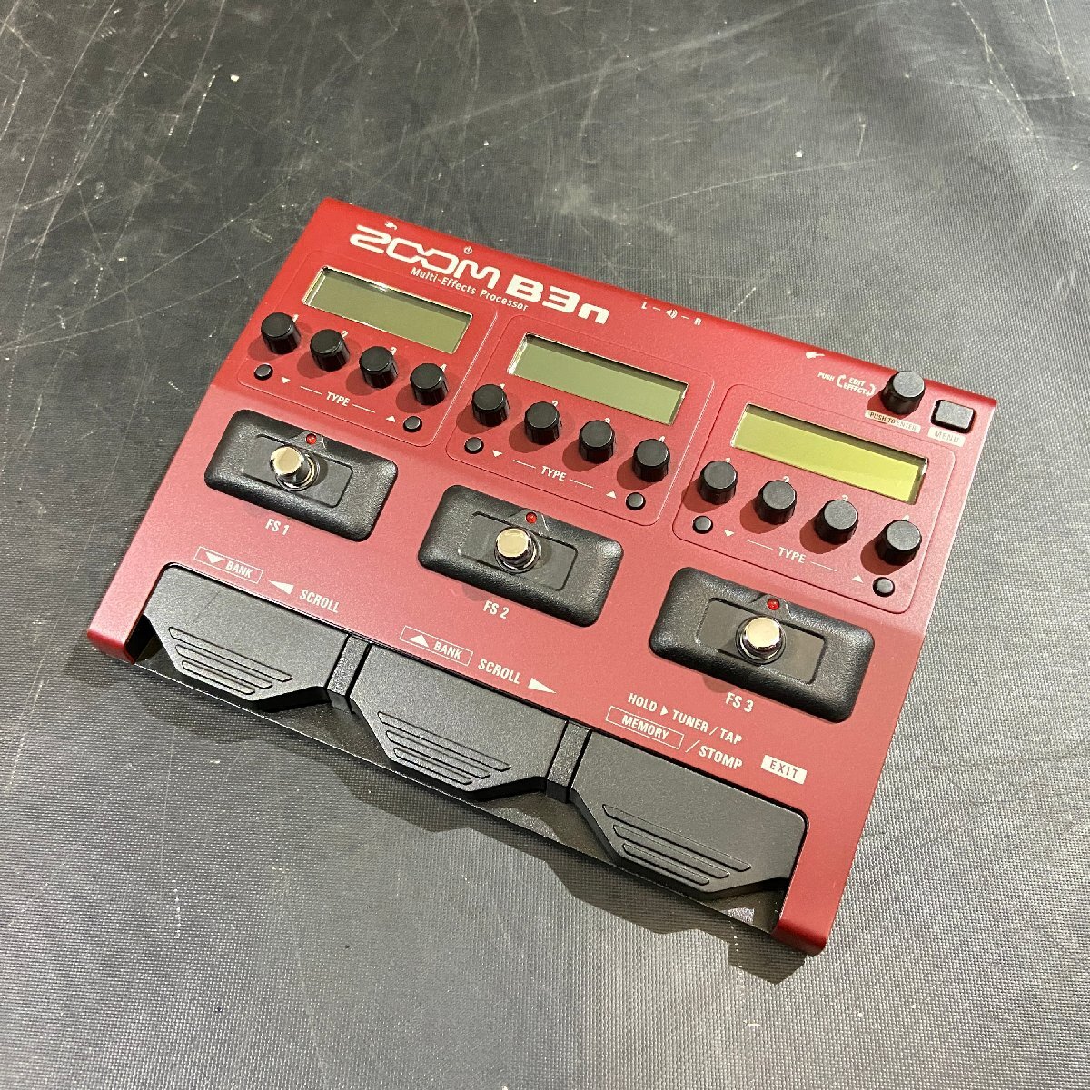 Yahoo!オークション - 【 B 】8462 ZOOM B3n ベース用マルチエフェクタ...