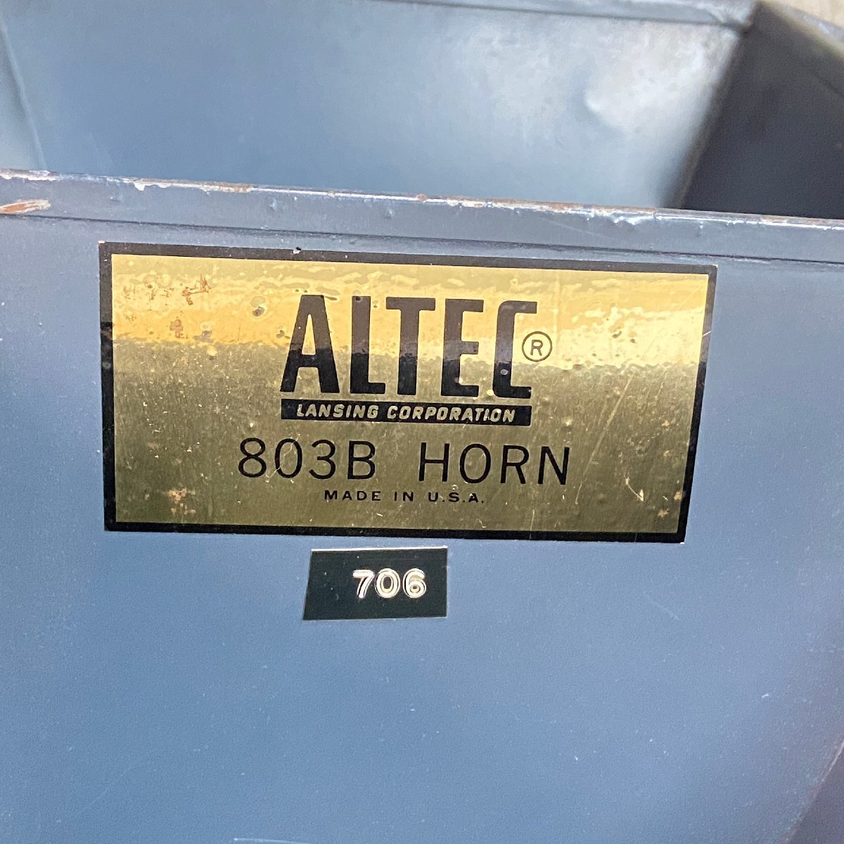 Yahoo!オークション - 【 C 】8476 ALTEC LANSING 803B HORN マルチセ...