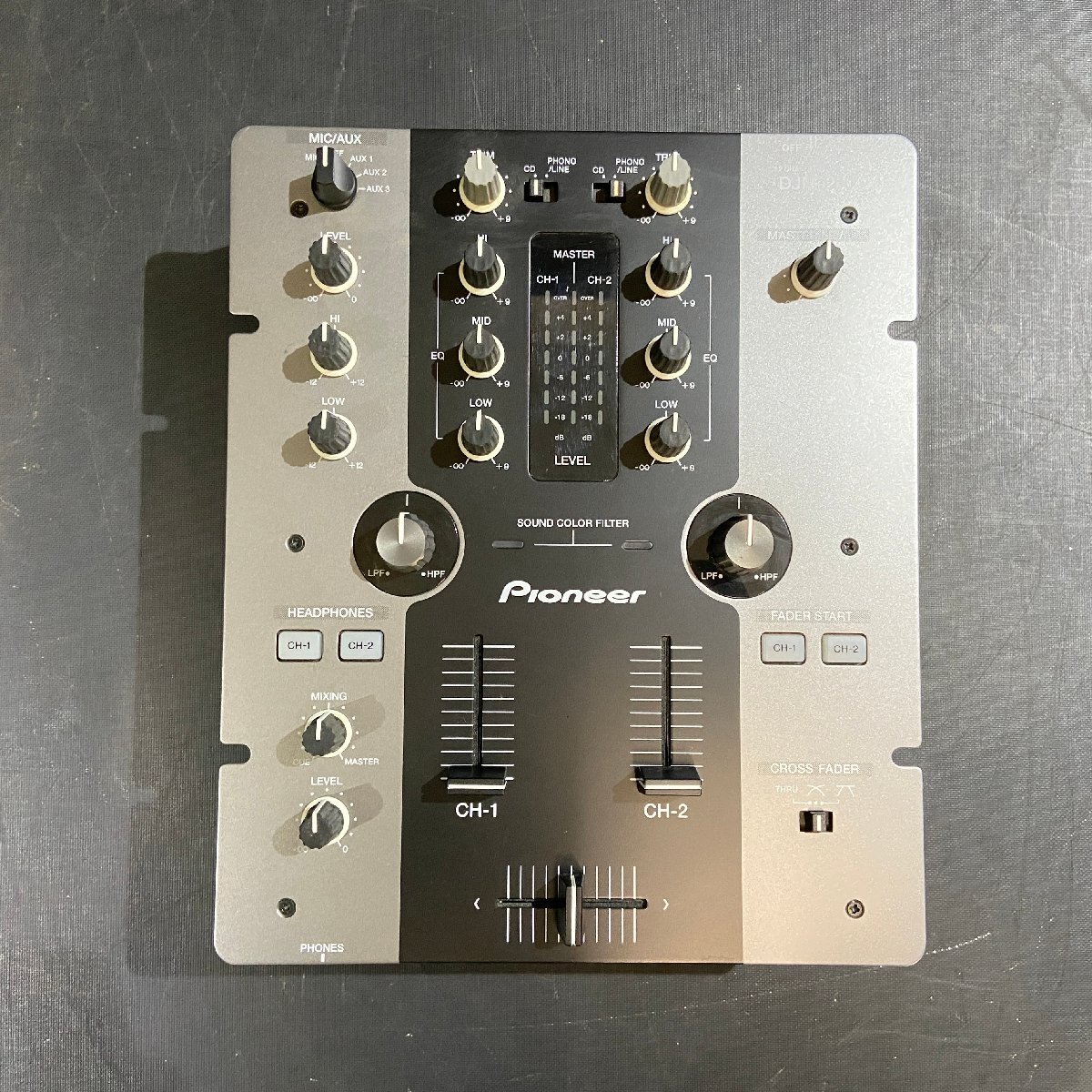 Yahoo!オークション - 【 C 】8584 Pioneer DJM-250 DJミキサー パイオ...