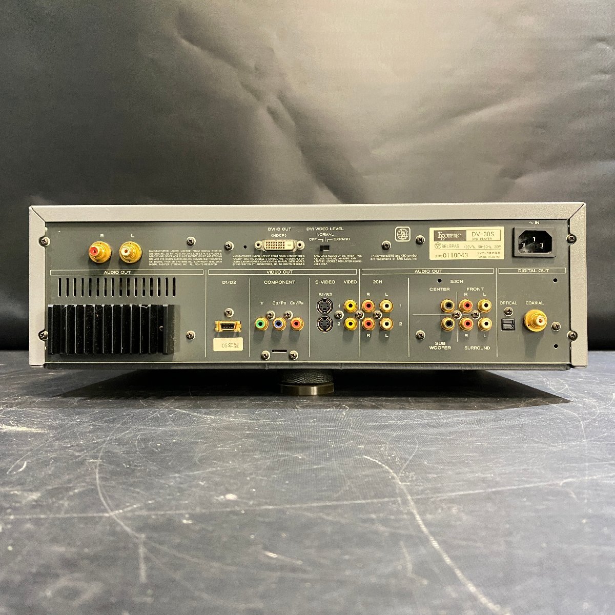 Yahoo!オークション - 【 C 】8722 ESOTERIC DV-30S DVDデッキ エソテ...