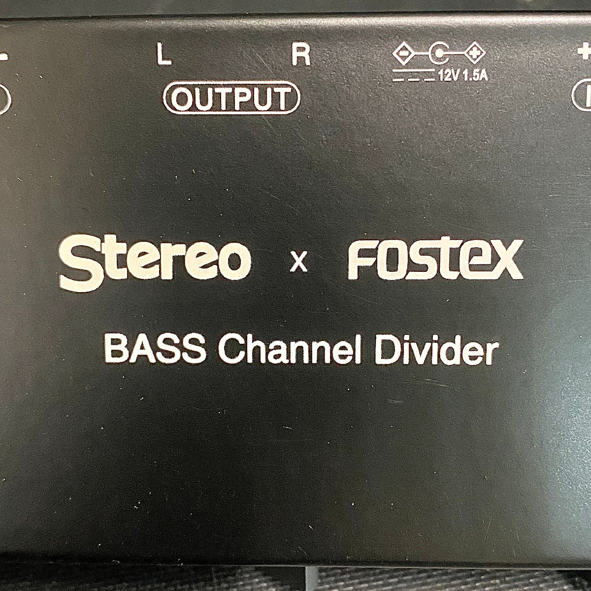 Yahoo!オークション - 【 C 】8569 Fostex BASS Channel Divider チャ...