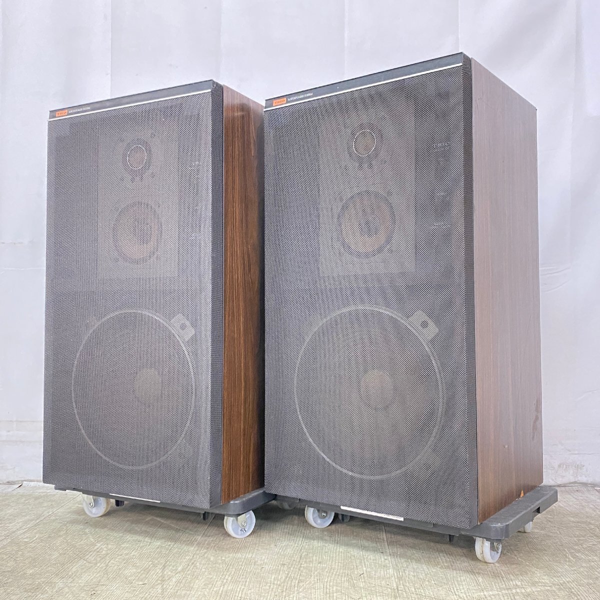 Yahoo!オークション - 【 D 】8366 TRIO LS-202 スピーカーペア トリオ...