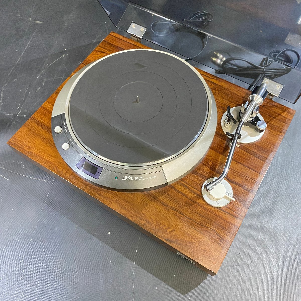 Yahoo!オークション - 【 B 】8728 DENON DP-50L ターンテーブル デノ...