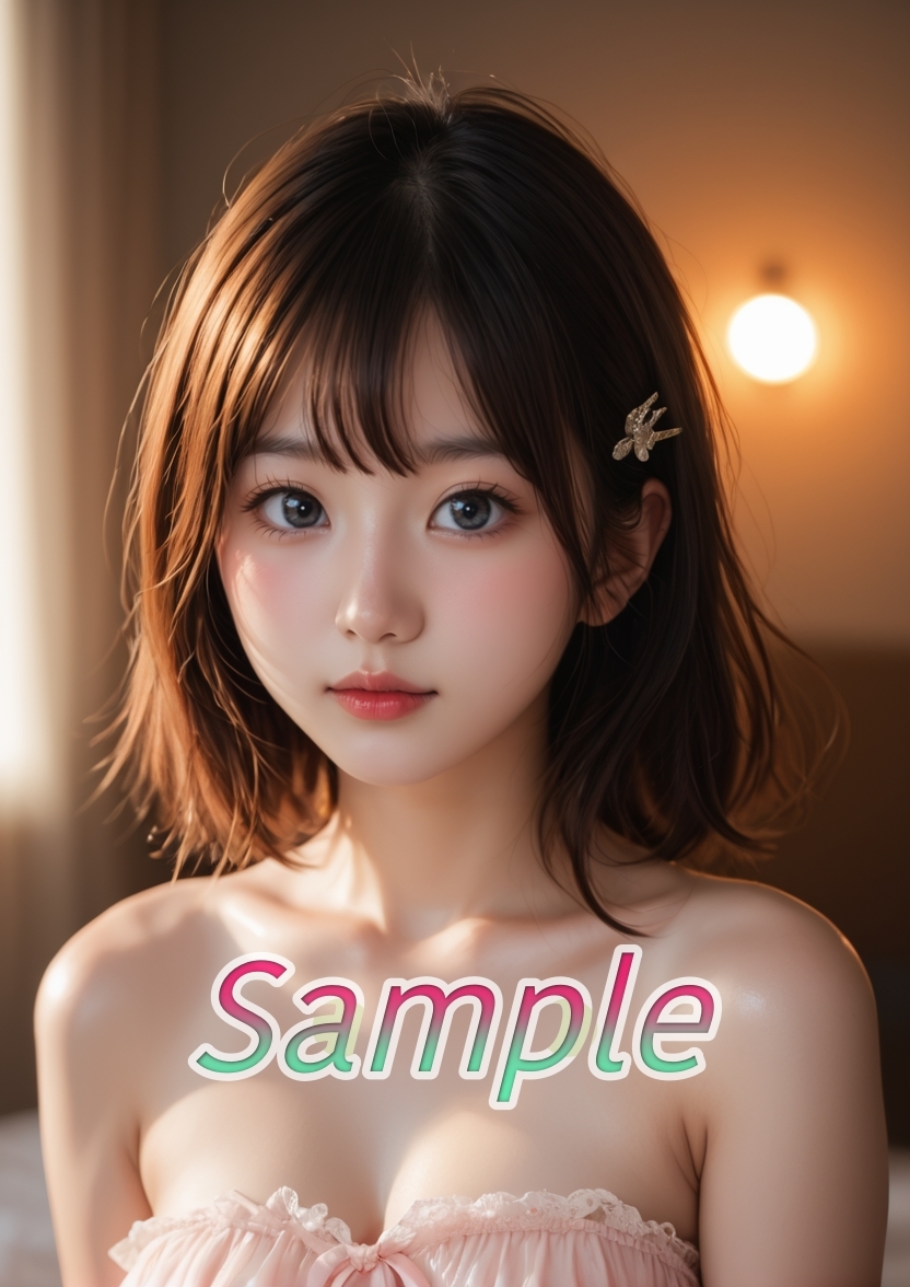 Yahoo!オークション - 【そら】1点物 AI美女 グラビア セクシー A4 ポ...