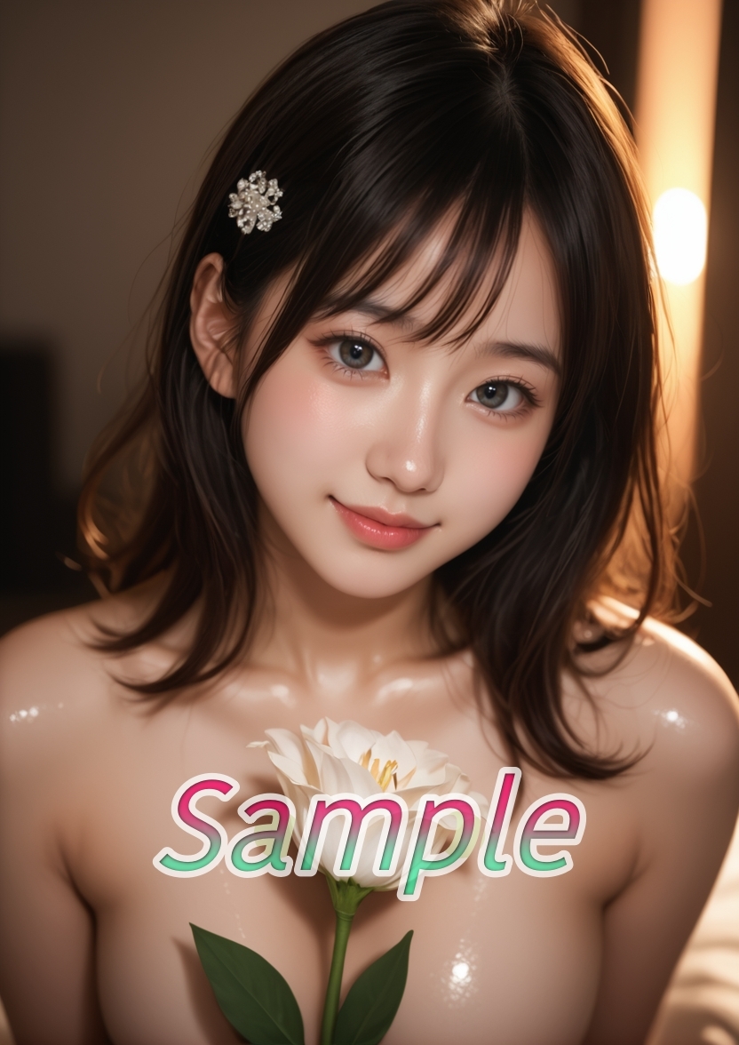 Yahoo!オークション - 【そら】1点物 AI美女 グラビア セクシー A4 ポ...