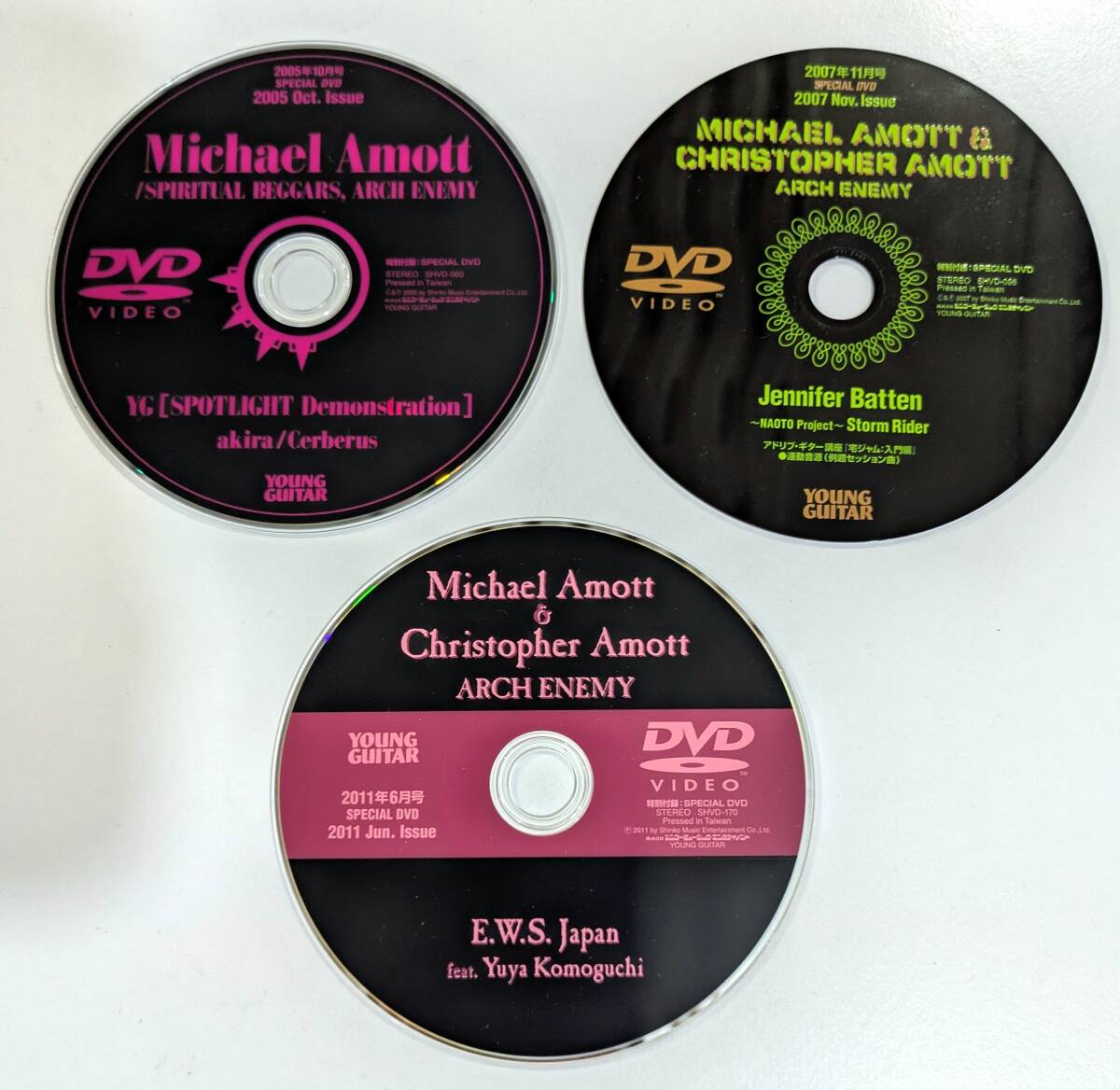Yahoo!オークション - [動作未確認 6DVD] Michael Amott Christopher A...