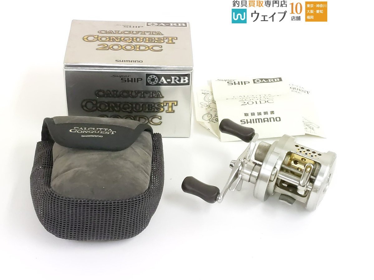 Yahoo!オークション - シマノ 03 カルカッタコンクエスト 200DC