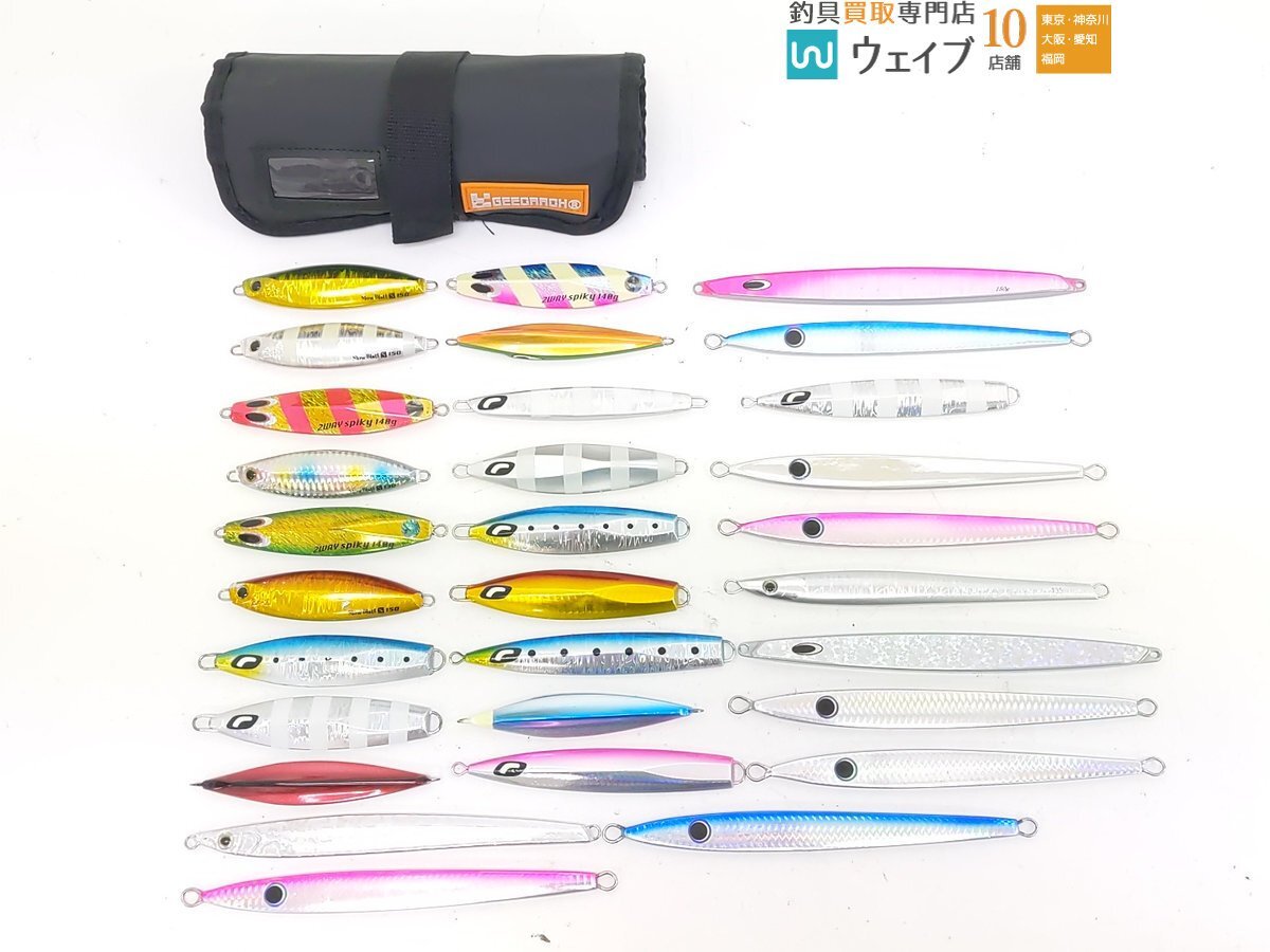 タマTV 2WAY スパイキー 140g ネイチャーボーイズ 鉄ジグ 150g シマノ オシア スティンガーバタフライ 110g 他 計30点(メタルジグ)｜売買されたオークション情報 ...