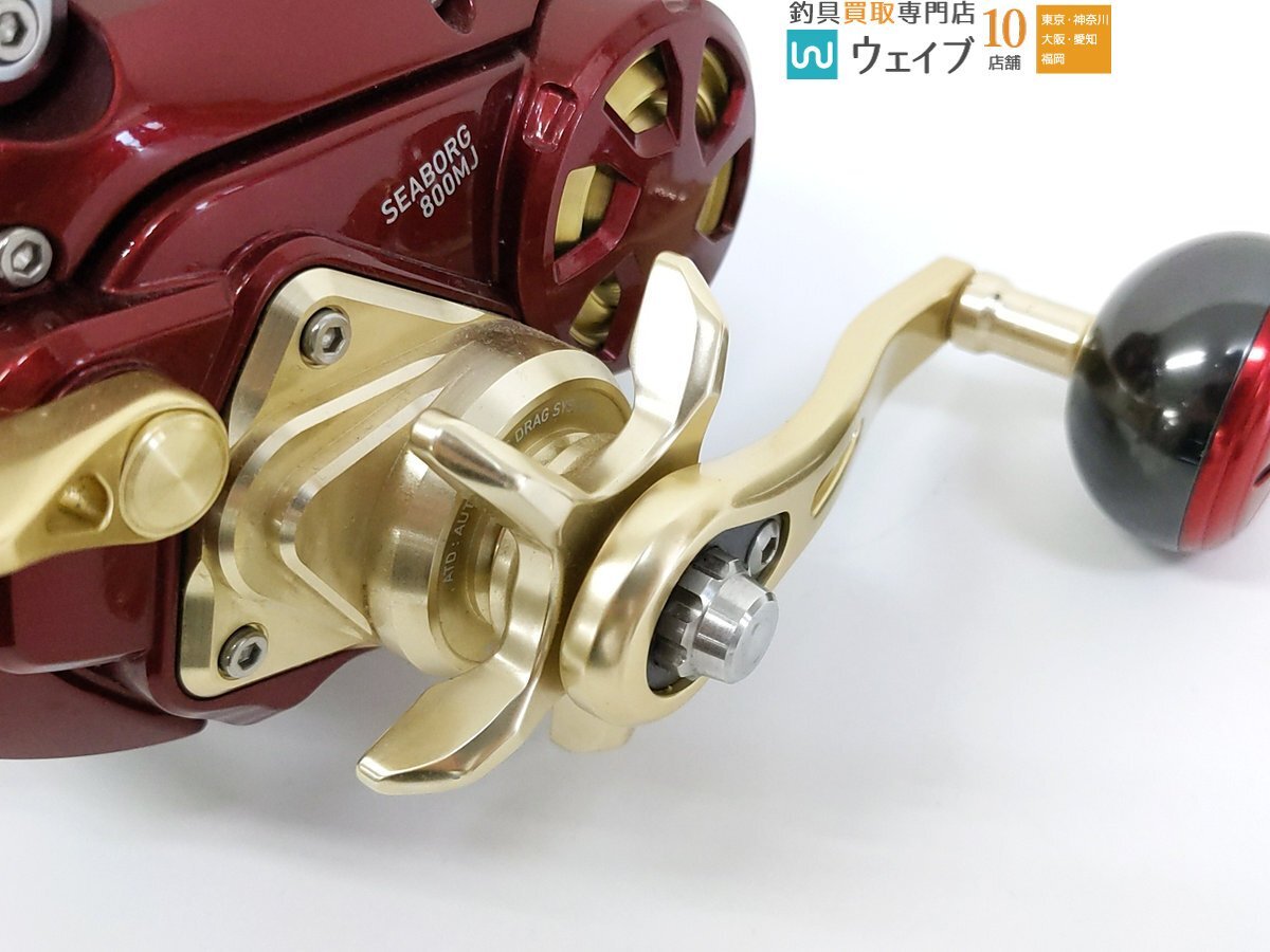 Yahoo!オークション - ダイワ 17 シーボーグ 800MJ 使用距離25.2k 使用...