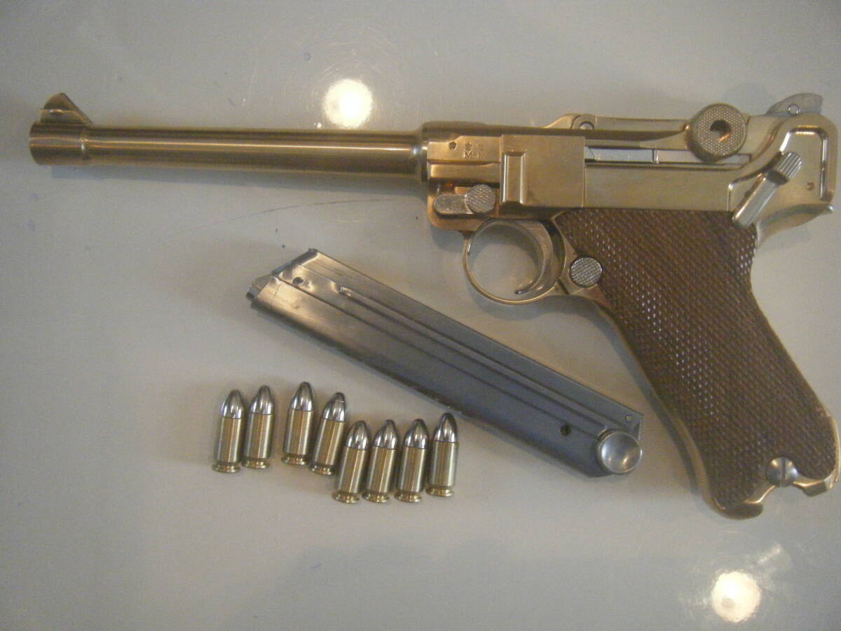 Yahoo!オークション - マルシン製 ルガーP－08（6インチ）の未発火...