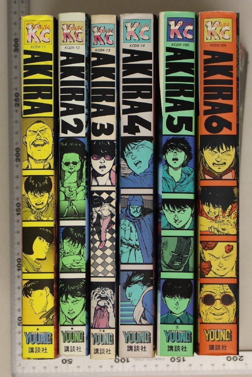 Yahoo!オークション - 漫画『AKIRA 1-6 全6巻揃 KC deluxe』大友克洋著...