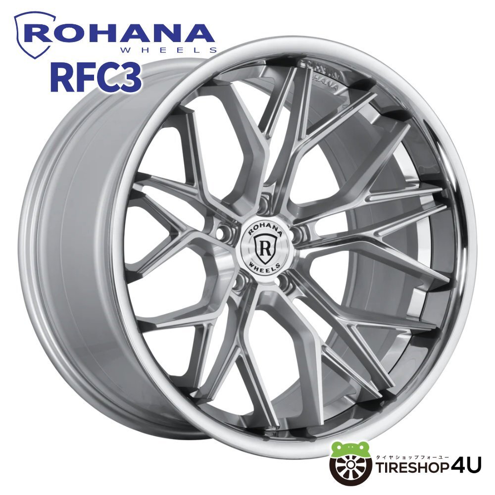 Yahoo!オークション - 4本購入で送料無料 ROHANA RFC3 20x10.0J 5/112 ...