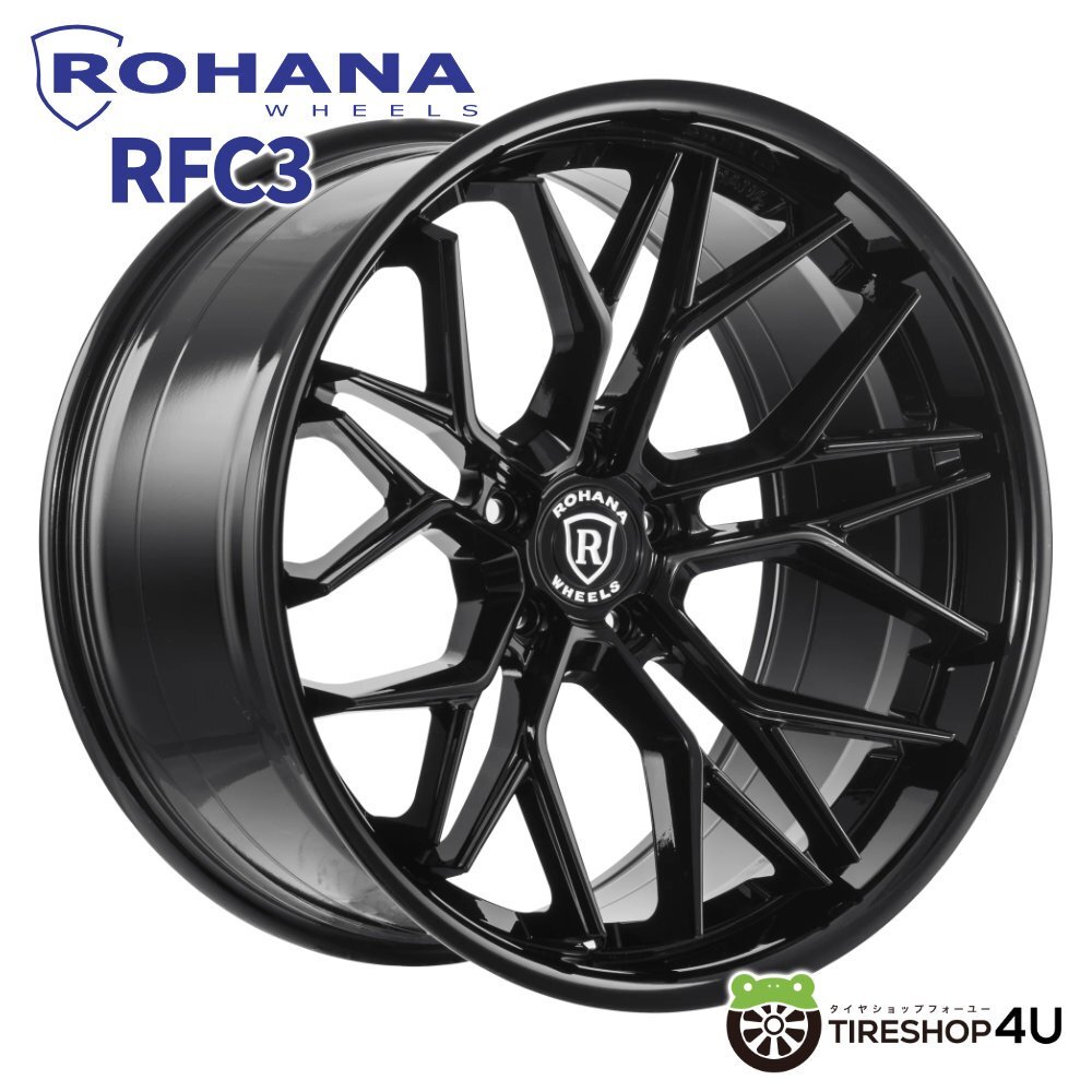 Yahoo!オークション - 4本購入で送料無料 ROHANA RFC3 20x11.0J 5/112 ...