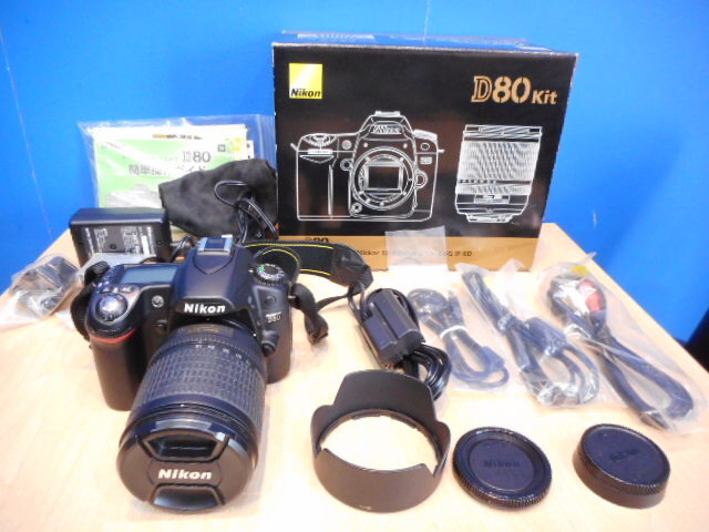 Yahoo!オークション - Nikon ニコン D80 Kit AF-S DX Zoom-NIKKOR 18-...
