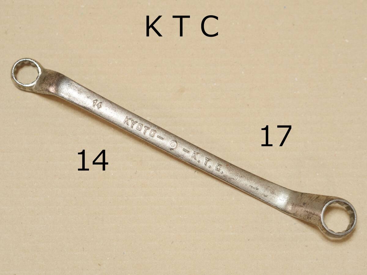 Yahoo!オークション - 稀少 KTC 丸京 14 17 mm メガネ レンチ 旧ロゴ ...