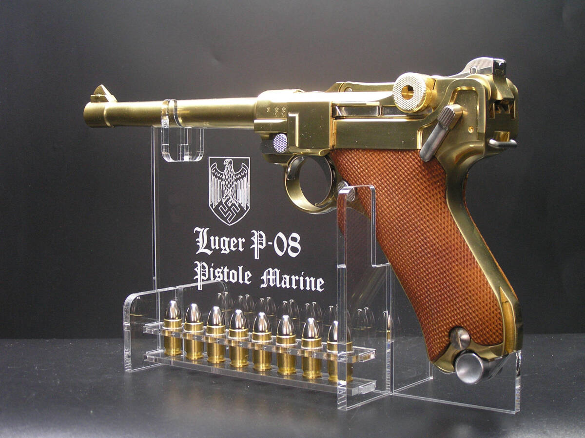 Yahoo!オークション - マルシン ルガーP08 6in クリーグスマリーネ ア...