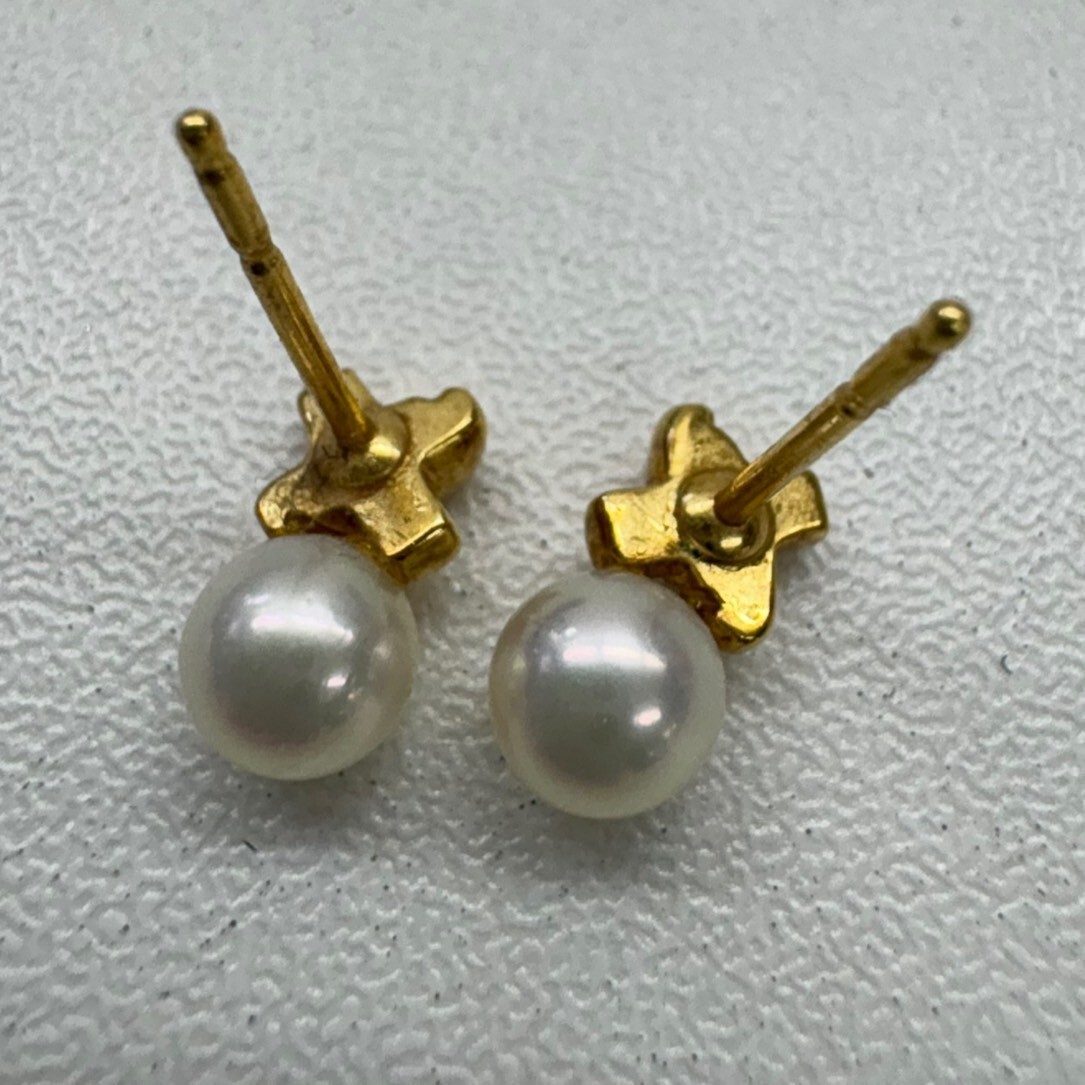 Yahoo!オークション - E226-CH4-2862 MIKIMOTO ミキモト アクセサリー ...