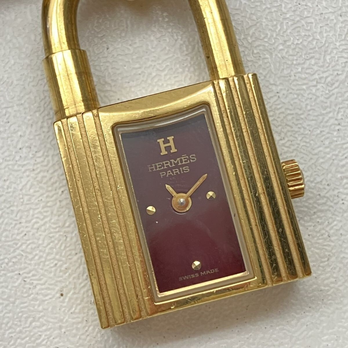 Yahoo!オークション - B020-I55-1390 HERMES エルメス ケリーウォッチ ...