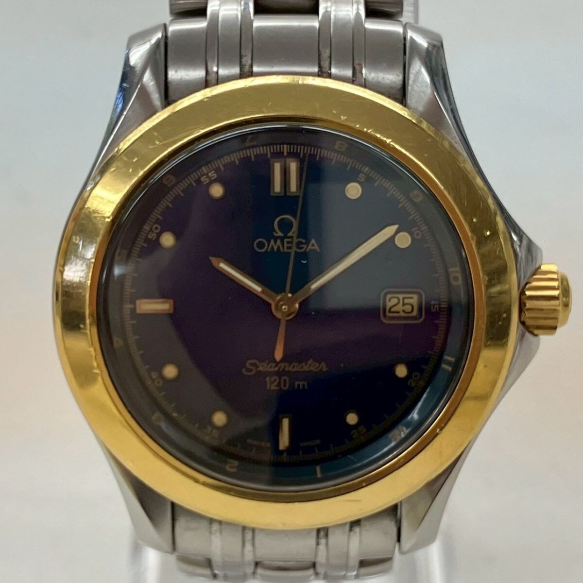 Yahoo!オークション - B149-P4-725 OMEGA Ω オメガ SEAMASTER シーマ...