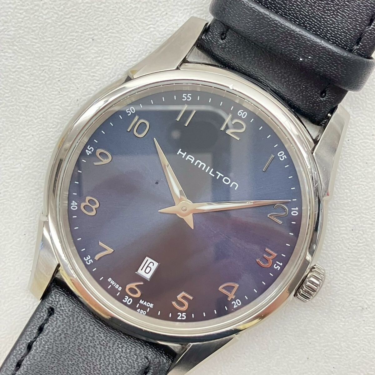 Yahoo!オークション - B151-O47-575 【電池交換済み/稼働】 HAMILTON ...