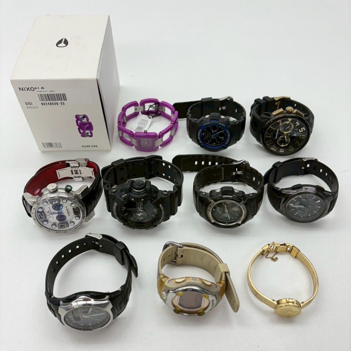 Yahoo!オークション - B202- -0 腕時計 10点セット CASIO G-SHOCK Baby...