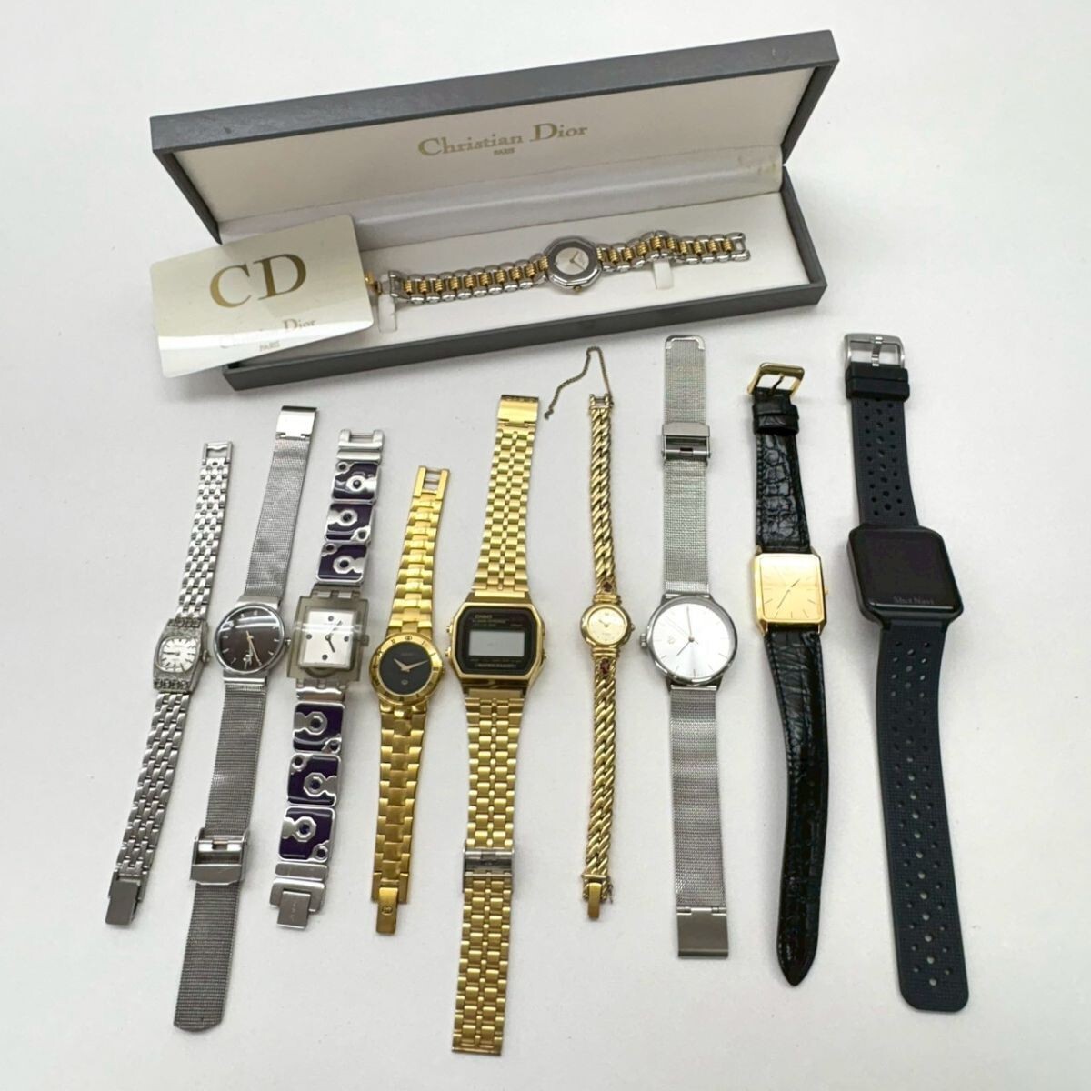 Yahoo!オークション - B306- -0 腕時計 10点セット SEIKO SKAGEN Chris...