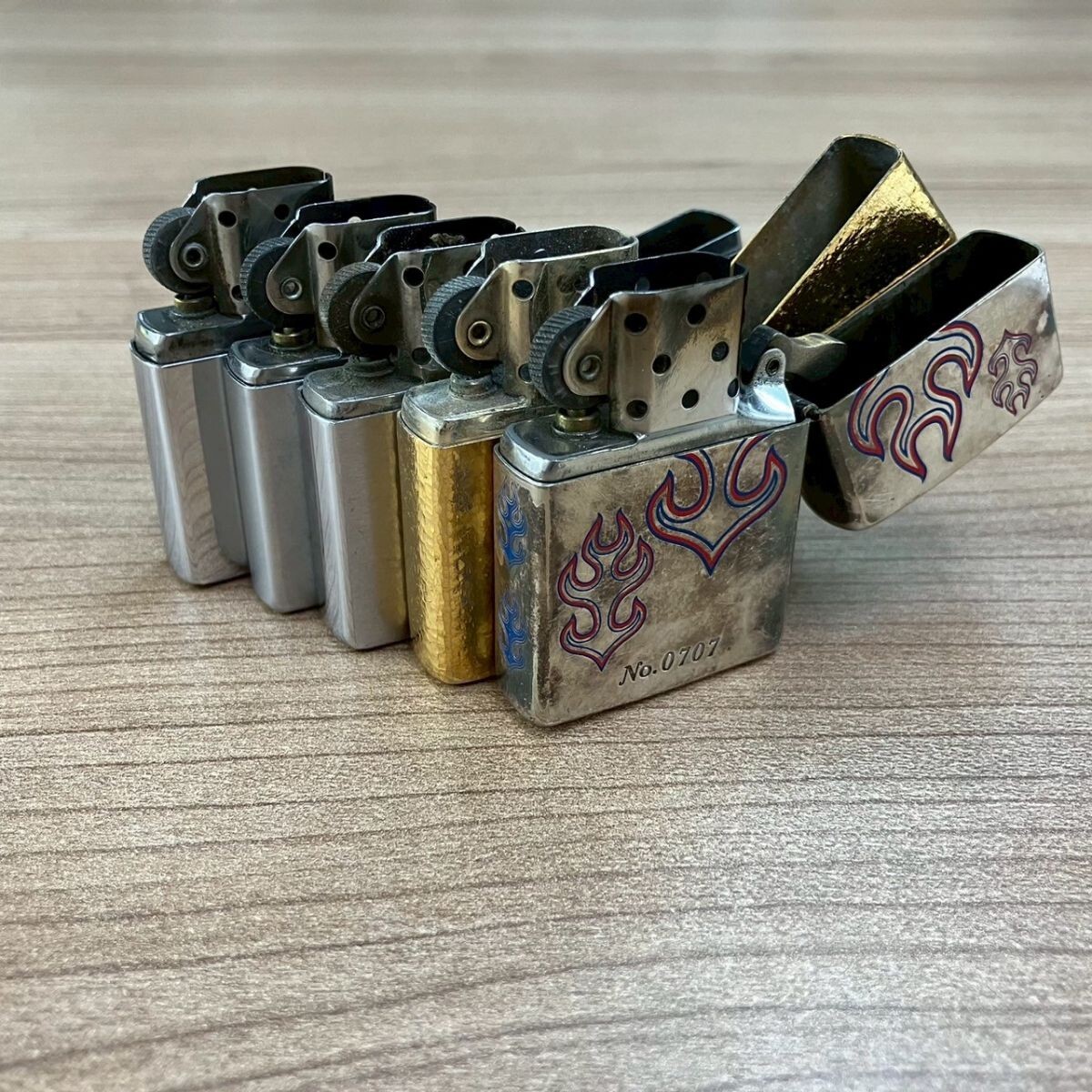 Yahoo!オークション - C709- 【まとめ売り】 ZIPPO ジッポ オイルライ...