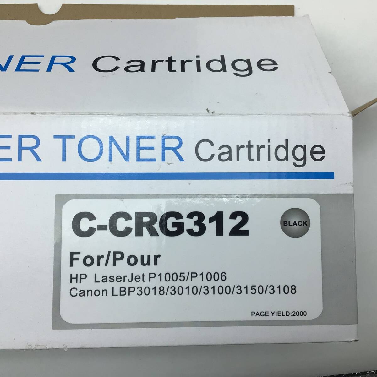 1109 キャノン 互換トナー カートリッジ CRG-312 ブラック 黒 インク LBP3100 3010 3100 3150 3108(キヤノン)｜売買されたオークション情報、yahooの ...